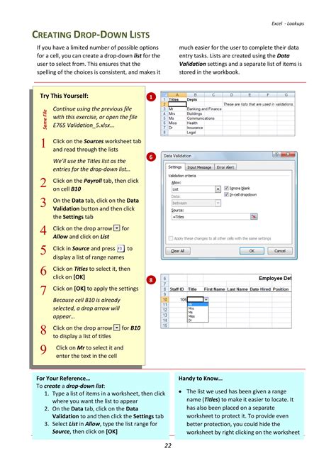 excel vlookup and hlookup lecture notes all excel vlookup notes pdf