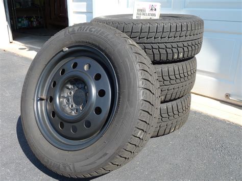 Fs 4 Michelin X Ice Winter Tires On Steel Wheels Nj Subaru Outback