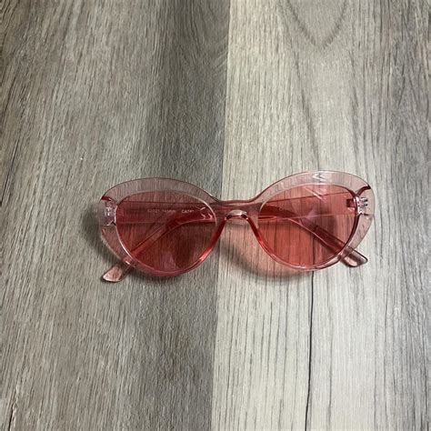 Rounded Pink Sunnies Depop
