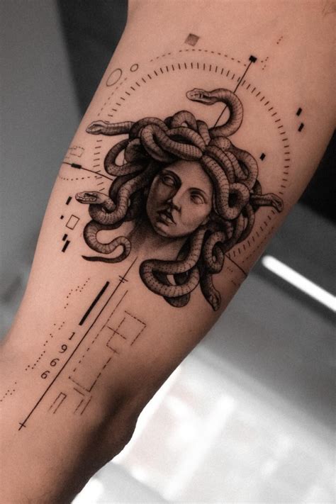25 Meaningful Small Medusa Tattoo Designs Fabbon