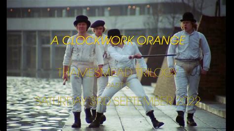 A Clockwork Orange Thamesmead Travelling Cinema
