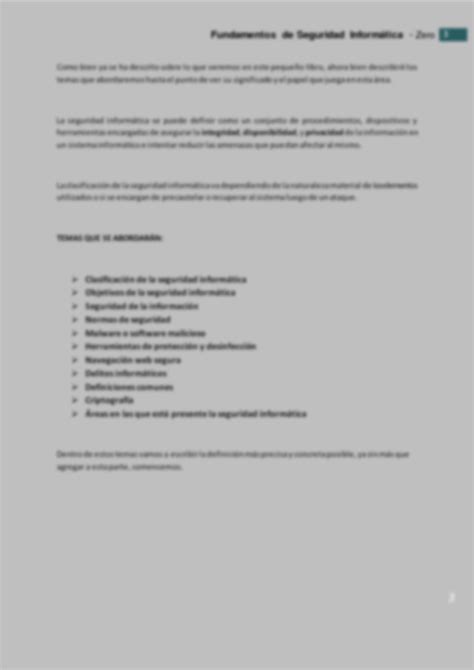 SOLUTION Fundamentos De Seguridad Inform Tica Studypool