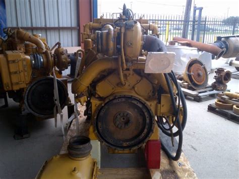 High Hour Runner Caterpillar 3408c Dita 470hp Diesel Marine Engine