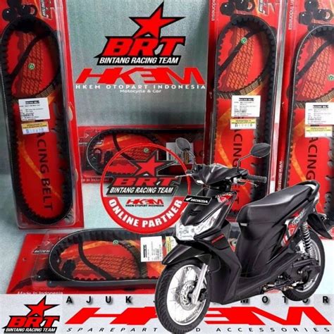 Jual VBELT BEAT KARBU VANBELT RACING BRT ORIGINAL PANBEL BIT EMBER OBAT EMBER LOLER RESING