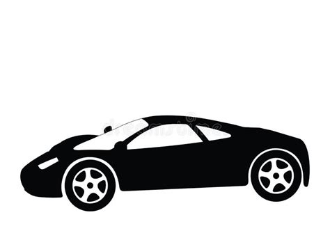 Vector Del Coche Deportivo Ilustración Del Vector Ilustración De
