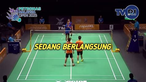 LIVE Sabar Reza INA Rasmus Frederik Malaysia Open 2025 Link Live
