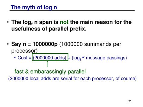Ppt Cs 240a Parallel Prefix Algorithms Or Tricks With Trees
