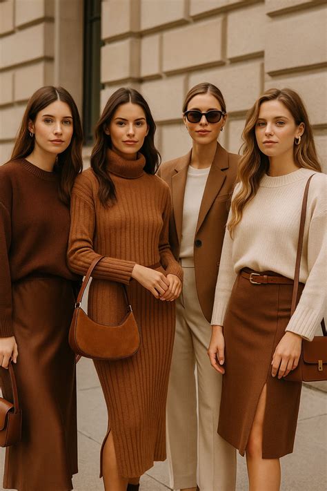 Vamos De Cores Neutras E Terrosas Inspiração Aconchegante Para Looks