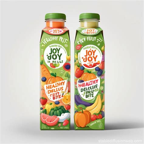 Cute Cartoon Style Packaging Design Stable Diffusion Online