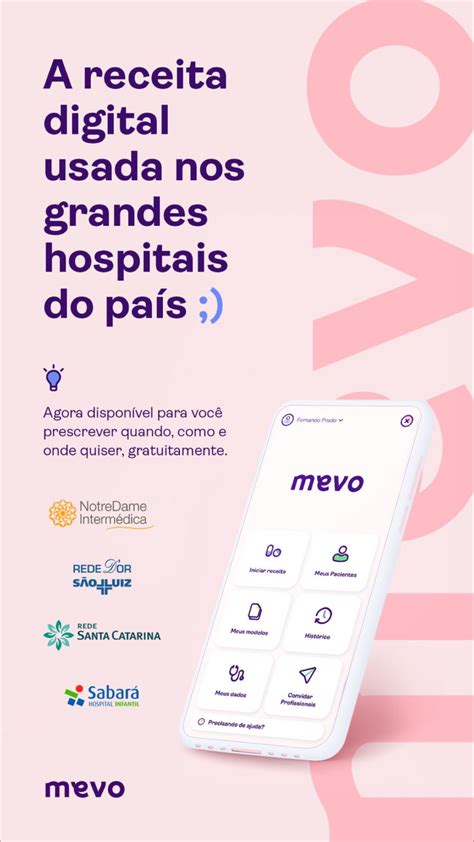 Mevo Mevosaude Receitadigital Mevoreceitadigital Saude Cesar