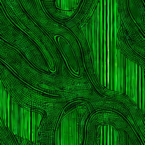 Green Digital Matrix Abstract Geometric Pattern · Creative Fabrica