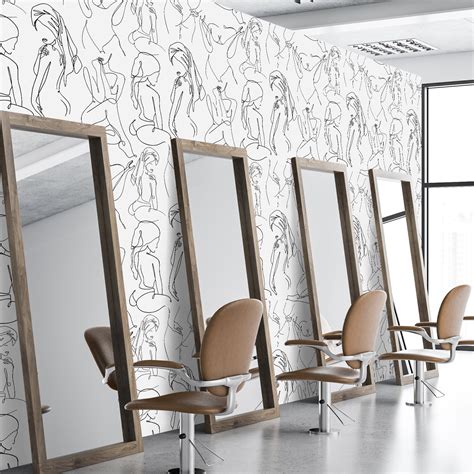Salon Wallpaper Wallpaper For Hair And Beauty Salons Costacover