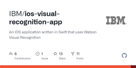 Github Ibmios Visual Recognition App An Ios Application Written In Swift That Uses Watson