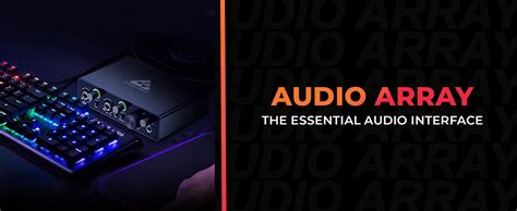 Audio Array AI 02 2x2 Premium Audio Interface Superior Midas Mic Pre