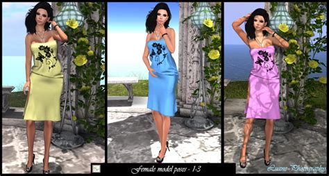 Second Life Marketplace Lw Poses Female Model Pose 1 3