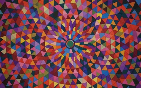 Premium Photo Abstract Colorful Mosaic Illustration