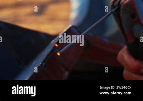 Video Of Weldin Scene Stock Video Footage Alamy