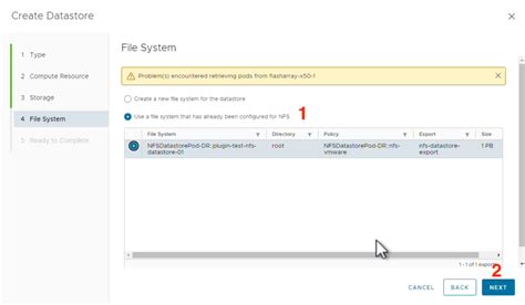 activedr with nfs datastores production failover and failback part 4
