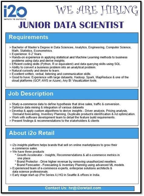 Arun Prasad Raman On Linkedin Hiring Datascientist Hiring