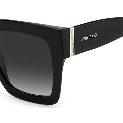 Jimmy Choo Ednas 807 9o Black Sunglasses Woman