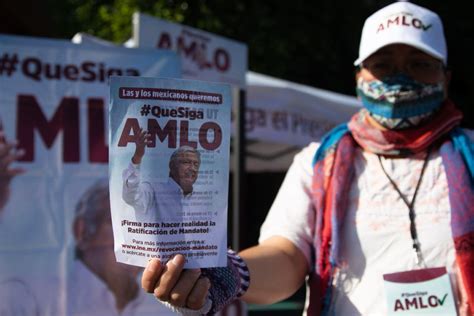 Amlo Debe Abstenerse De Promover Consulta De Revocación Tribunal