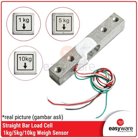 Jual Straight Bar Load Cell 1kg 5kg 10kg Load Cell Weigh Sensor 1kg 5kg