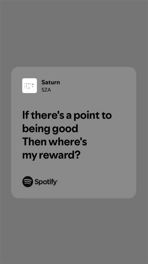Szasonglyricsfypsaturnrelatable Inspirational Song Lyrics