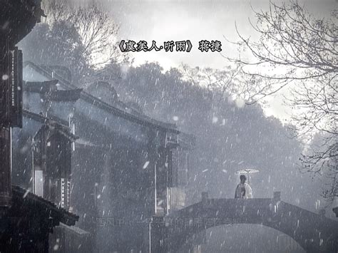 【每日读诗】蒋捷《虞美人听雨》 有匪君子诗词 有匪君子诗词 哔哩哔哩视频