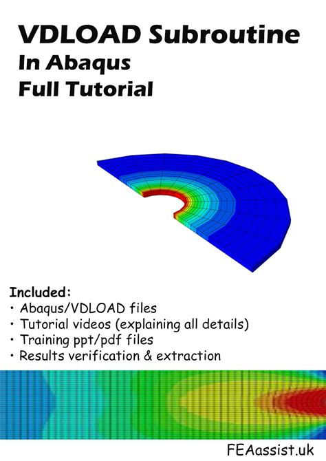 abaqus vdload tutorial learn it easily and quickly