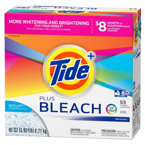 Tide With Bleach Powder He