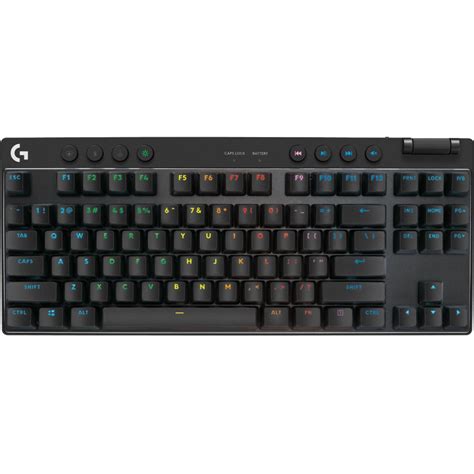 Купить игровую клавиатуру Logitech G Pro X Tkl Gx Red Liner черный в Минске цена