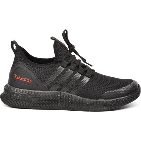 Reback Siyah Siyah Fileli Erkek Spor Ayakkabı Fiyatı