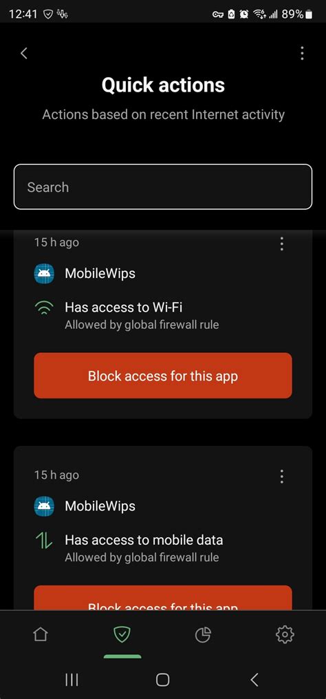 Duplicate Firewall Activity App Bug · Issue 4546 · Adguardteam