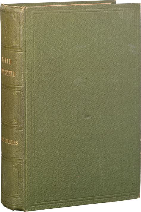 The Personal History Of David Copperfield By Dickens Charles Fine