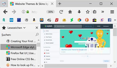 Firefox Flat Ui