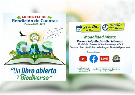 Audiencia De Rendición De Cuentas Corporación Autónoma Regional De