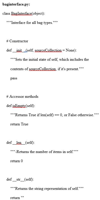 Instructions Add The Method Clone To The Arraybag