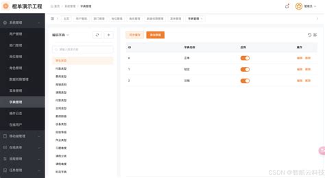 推荐一个java低代码开发平台 橙单橙单低代码 Csdn博客
