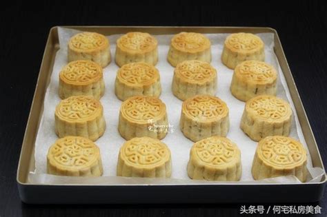 中秋節DIY月餅經典的廣式金華火腿五仁月餅 每日頭條