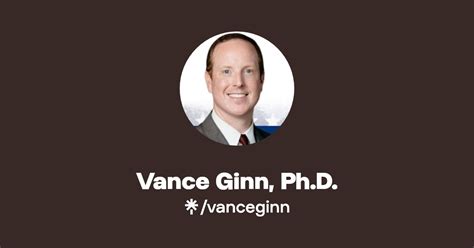 Vance Ginn Ph D Instagram Facebook Tiktok Linktree