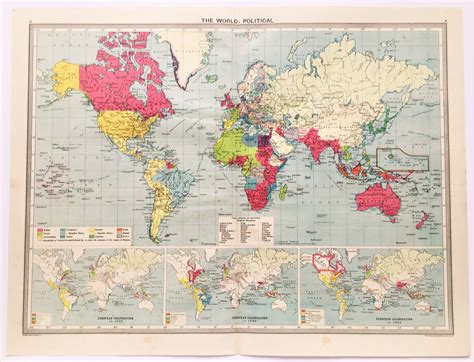 1930s Map Of Svalbard