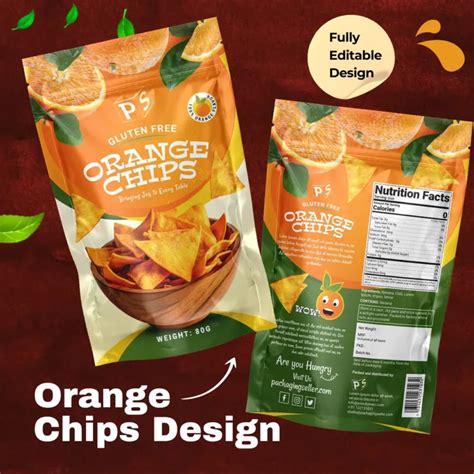 Orange Chips Archives Packaging Design Company India