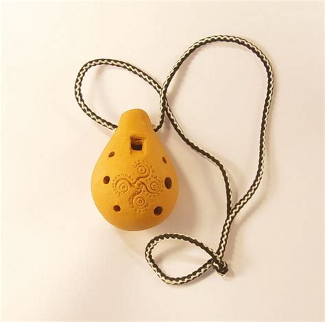 Handmade Folk Ocarina - Clay ocarina - 8 holes Terrakotta, Porzellan ...