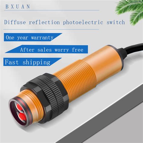 M18 Long Distance Diffuse Reflection Photoelectric Switch Sensor Pnp