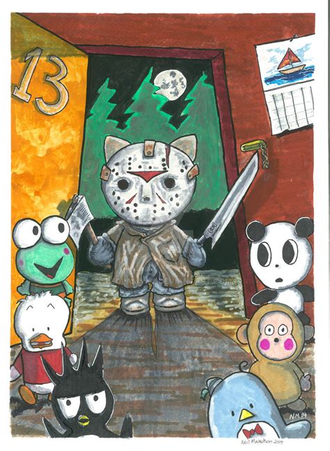 Hello Kitty Jason By Bedlamnac On Deviantart