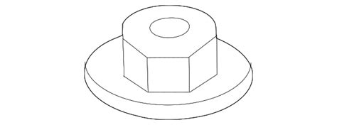 Genuine Bmw 07 14 7 204 294 Fuel Tank Nut Free Shipping On Most