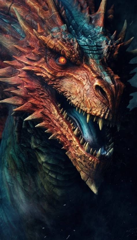 Пин от пользователя Luis Castro на доске Dragones Иллюстрация дракона