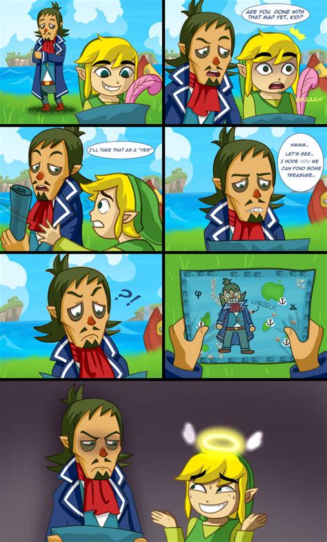 Phantom Hourglass Are You Done With That Map By Palomiuxez On Deviantart