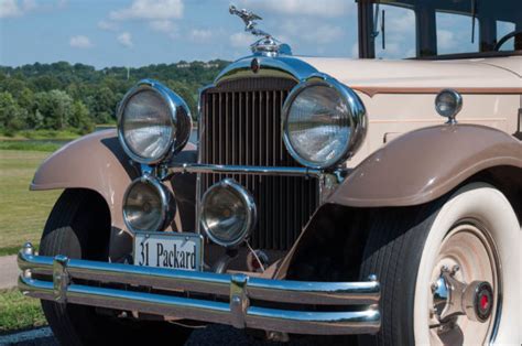 1931 Packard 845 Deluxe Eight 385 Cid Inline Eight Cylinder Engine