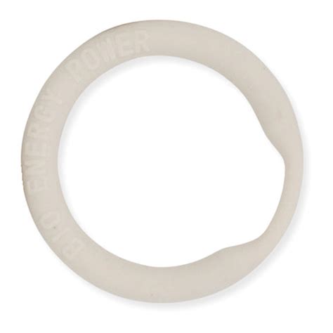 Power Cock Rings Energy Silicone Penis Constriction Rings 24mm 40m